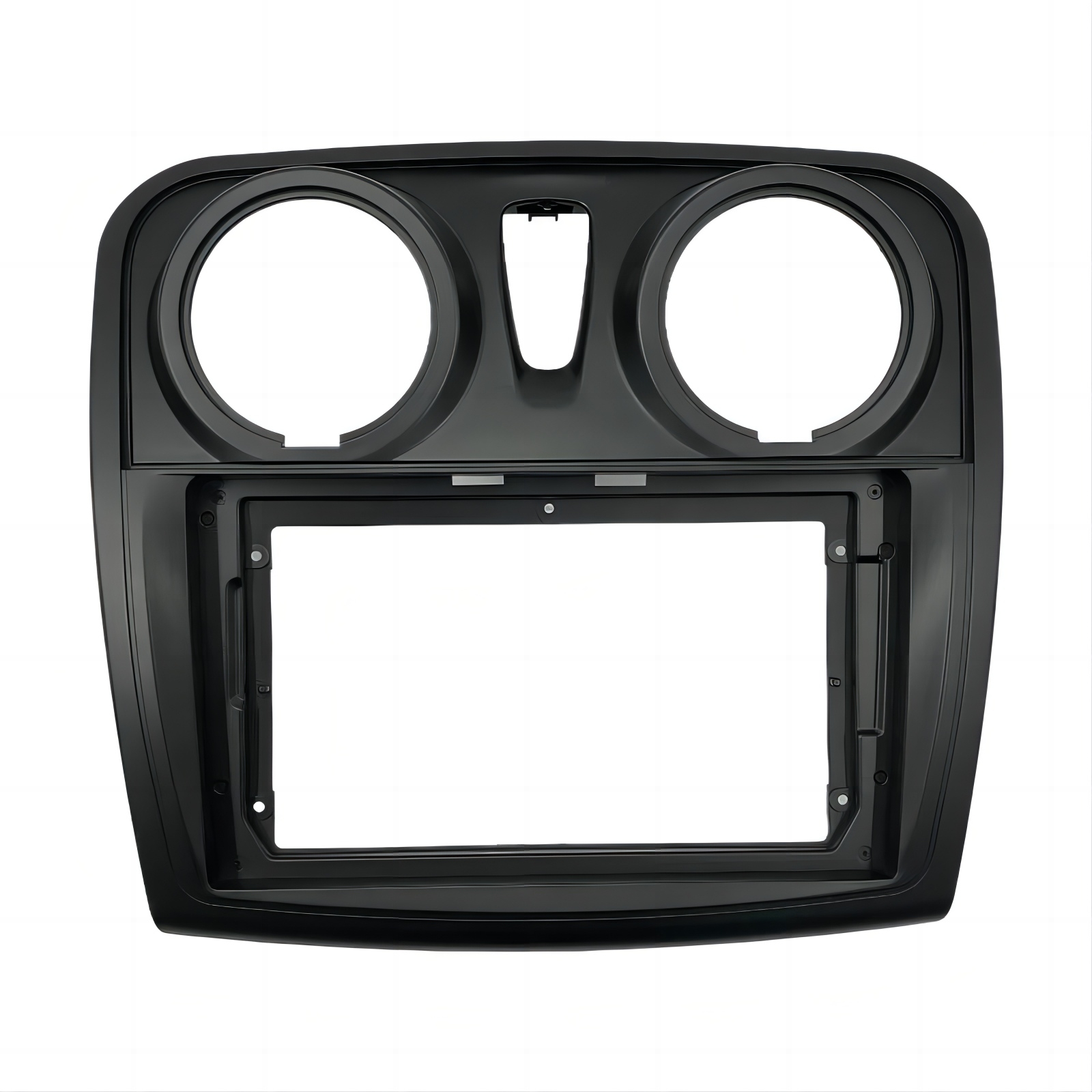 2 Din 9 Inch Car Radio Fascias for RENAULT Sandero Symbol Logan 2014+ Dashboard Frame ...