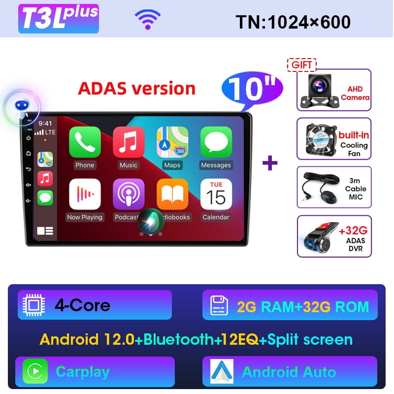 2 Din Android 12 4G NET 7/9/10.1 Inch Car Radio Multimedia Video Player ...