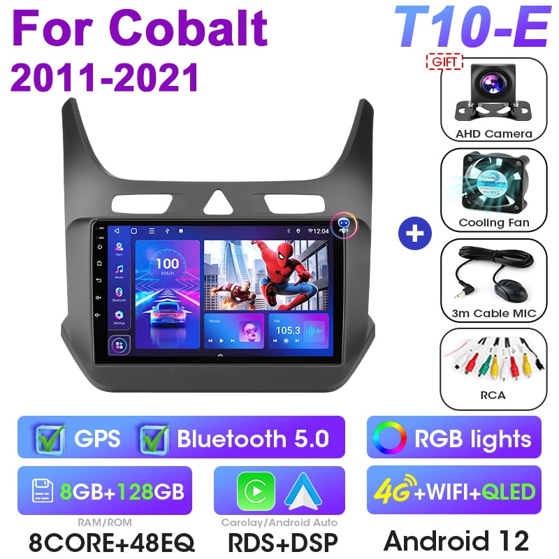 2 Din Android 12 Car Radio For Chevrolet Cobalt 2 2011 - 2018 ...
