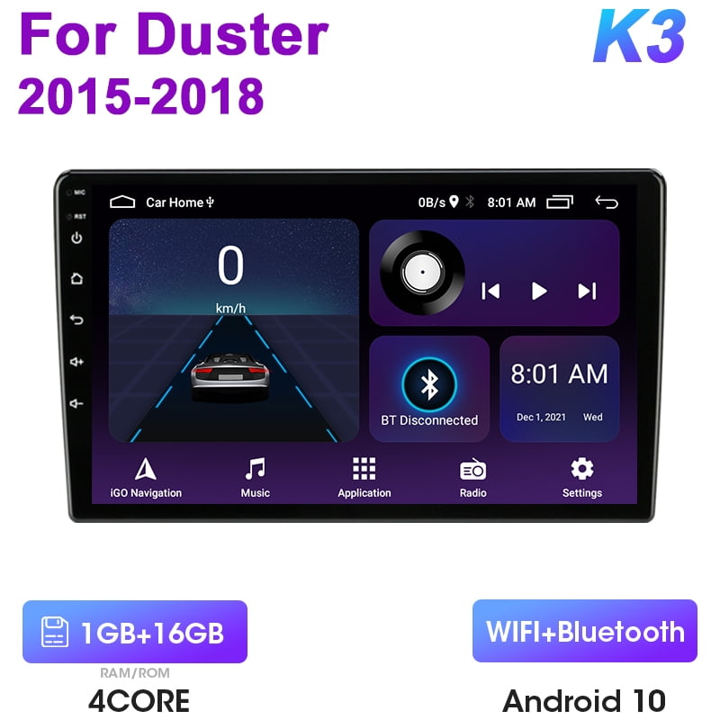 2 Din Android 12 Car Radio For Renault Duster 2015 - 2018 Multimedia ...