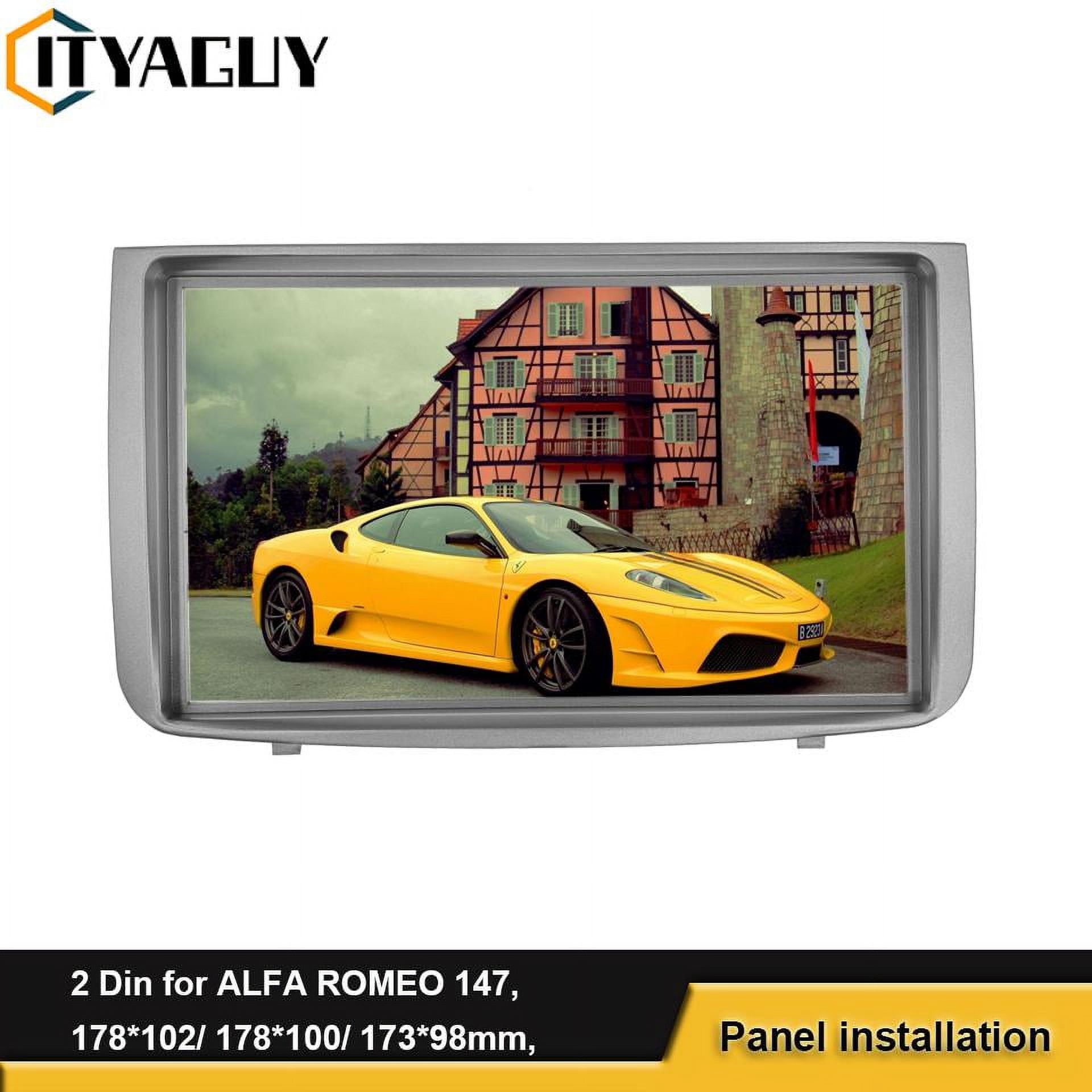 2 Din Car Fascia For ALFA ROMEO 147 2000-2011 CD DVD Stereo Frame Panel ...