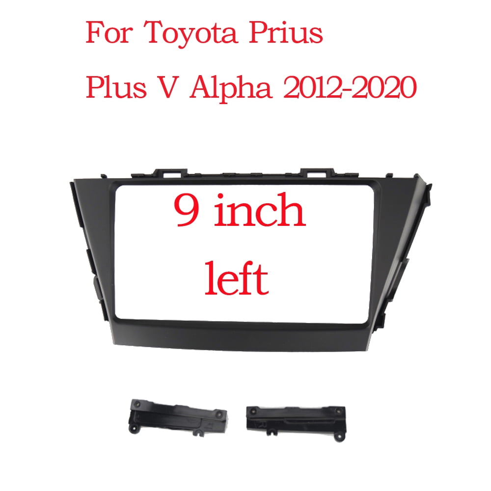 2 Din Car Frame Adapter Panel For Toyota Prius Plus V Alpha 2012-2020 ...