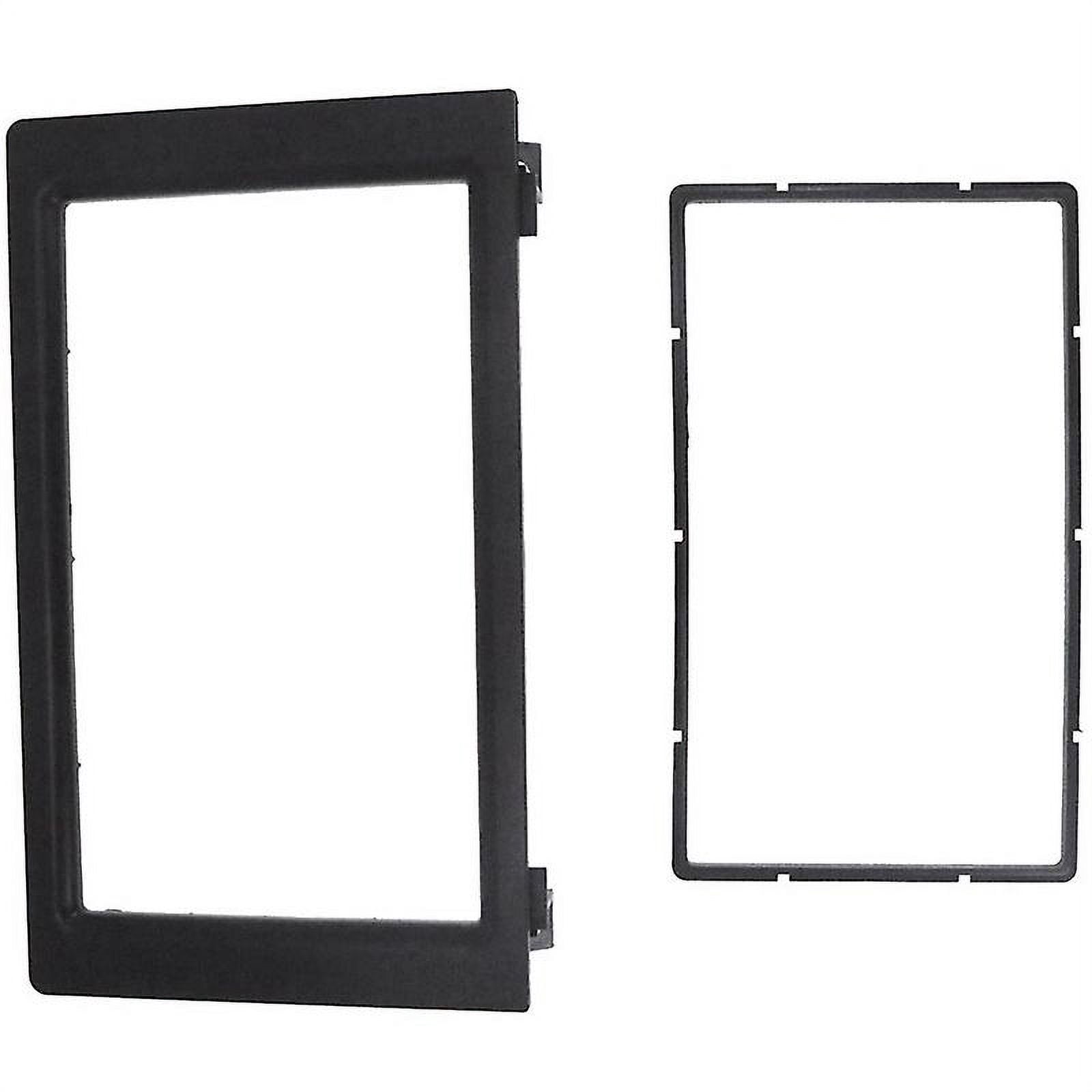 2 Din Car Radio Stereo Audio Bezel Facia Panel Trim Dash Radio Fascia ...