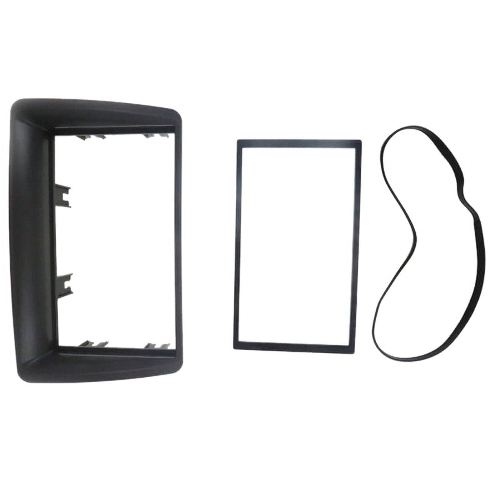 2 Din Fascia For FIAT Panda 2003- 2012 Radio Stereo Panel Dash Mount ...