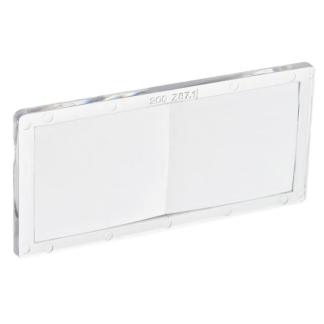 2 Diopter Magnification Welding Lens, PC Magnifying Lens for Welding ...