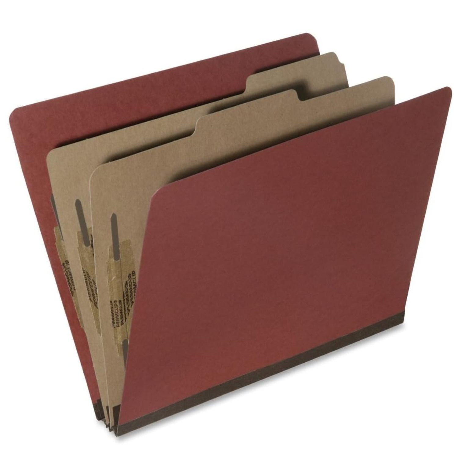 2-Divider 6-Part Pressboard Folders (Box of 10) - Walmart.com