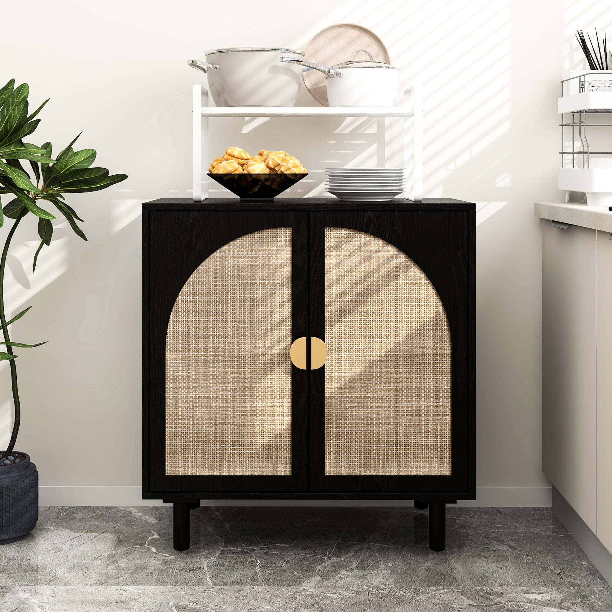 2 Door Cabinet For Various Rooms - Engineered , -proof, With Gentle ...