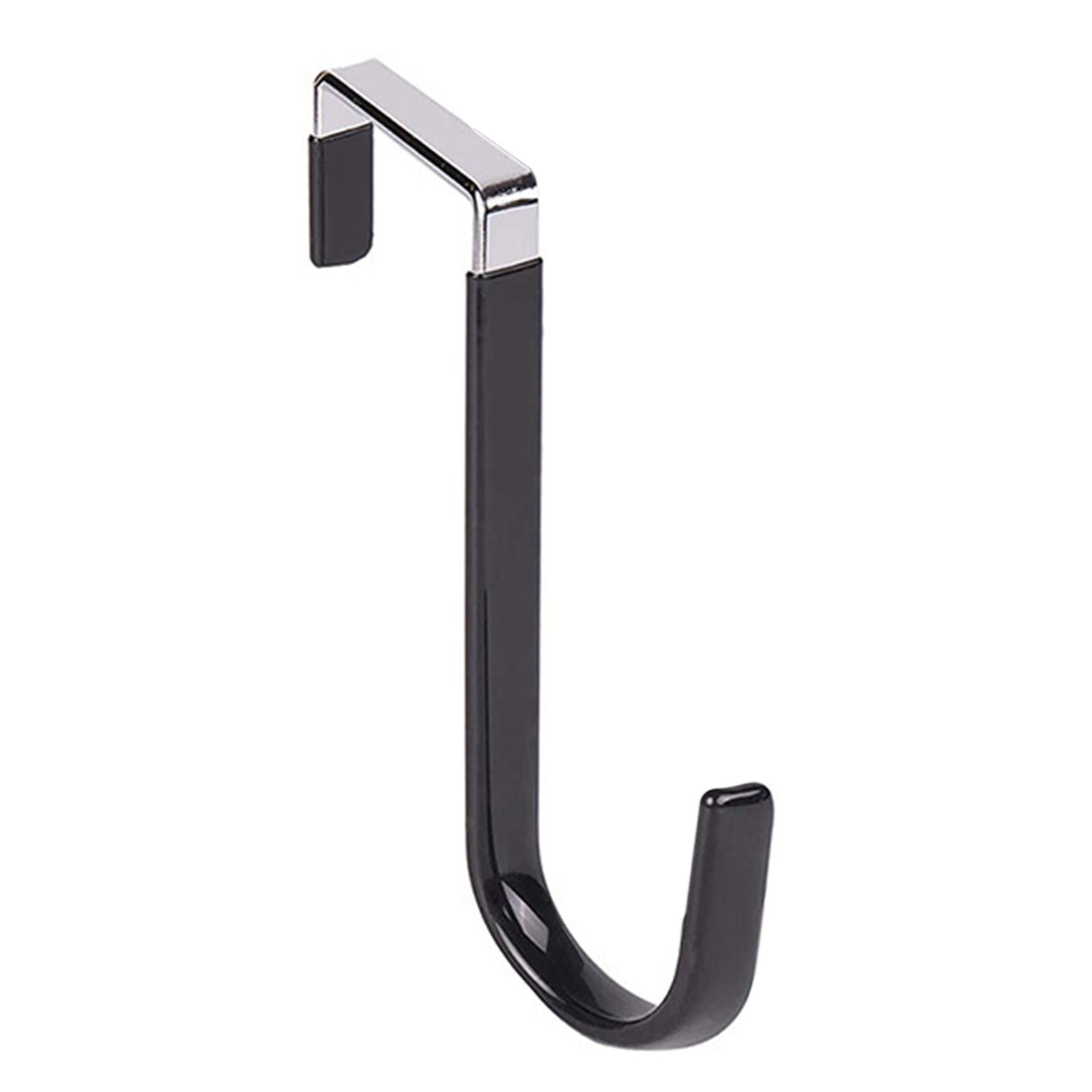 Under $2 Door Hanger, Black Door Hook, Over Door Hooks – 4-Pack Heavy ...