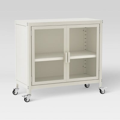 2 Door Metal Rolling Locker Storage Cabinet - Walmart.com