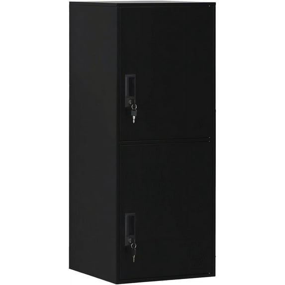 2 Door Metal Vertical Storage Locker for School, Office, Home,Gym ...