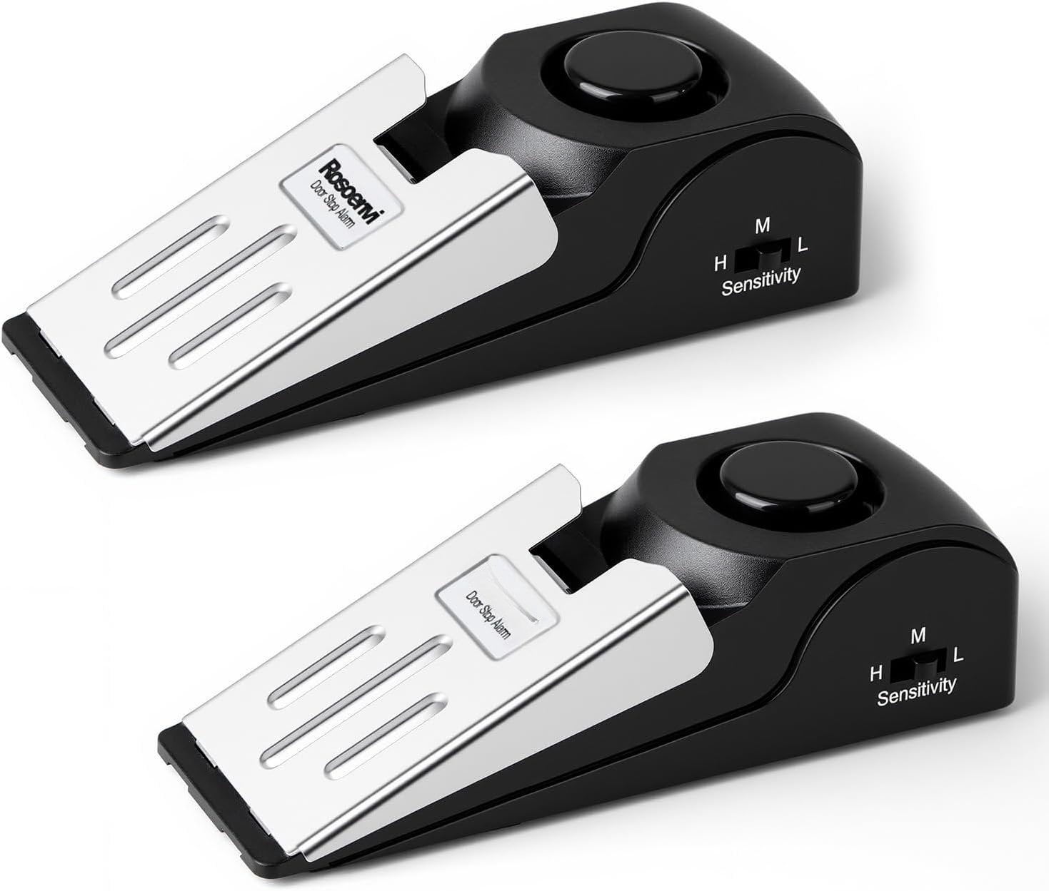 2 Door Stop , Door Stopper with 120DB , Floor Wedge Door Stop Siren ...