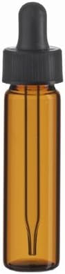 2 Dram AMBER Glass Vial - Dropper - Pack of 72 - Walmart.com