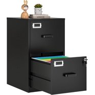 Dextrus 3-Compartment Secure Locking File Cabinet, Mobile Steel Office ...
