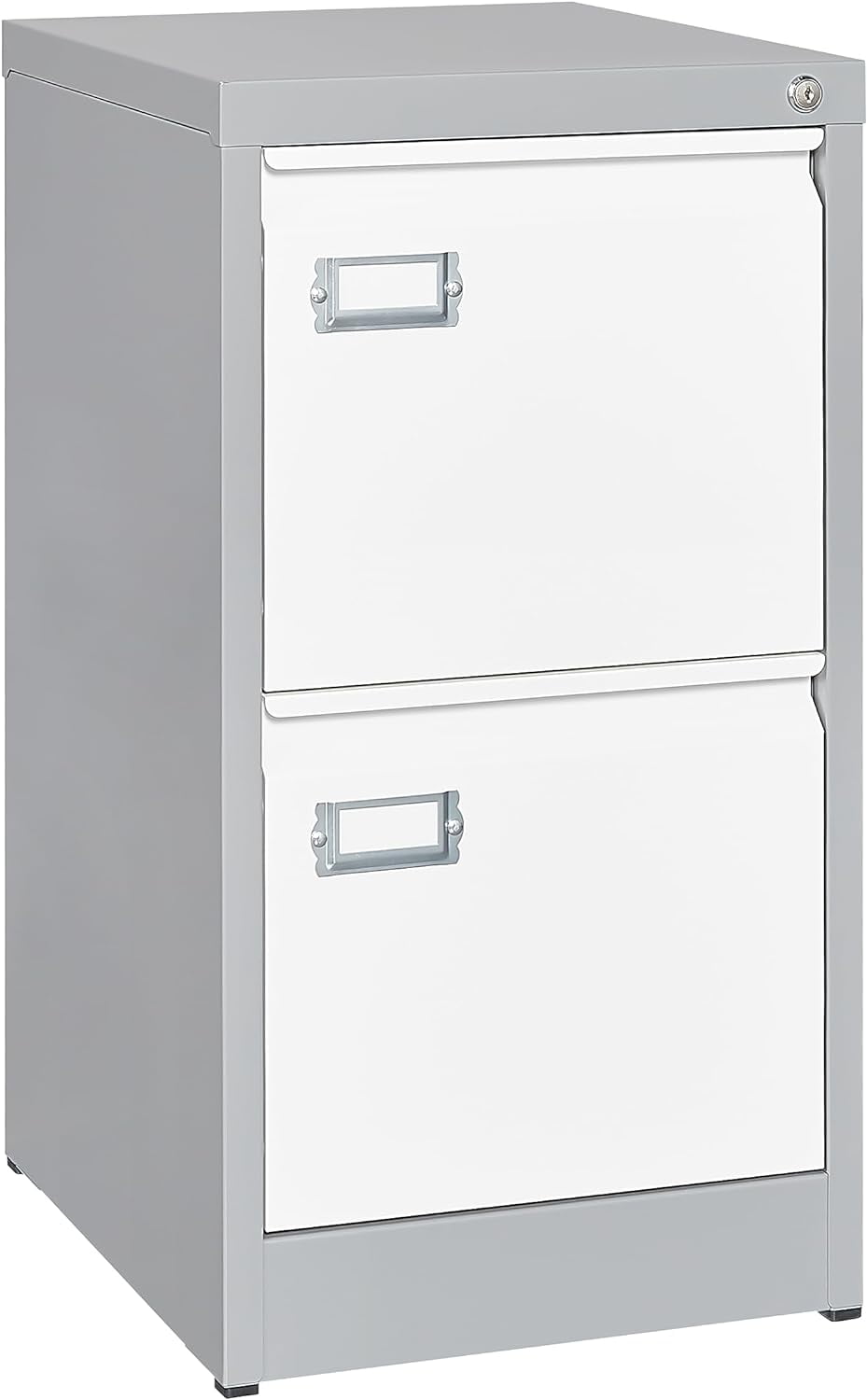 2 Drawer File Cabinet with Lock Metal Vertical File Cabinet Office Home ...