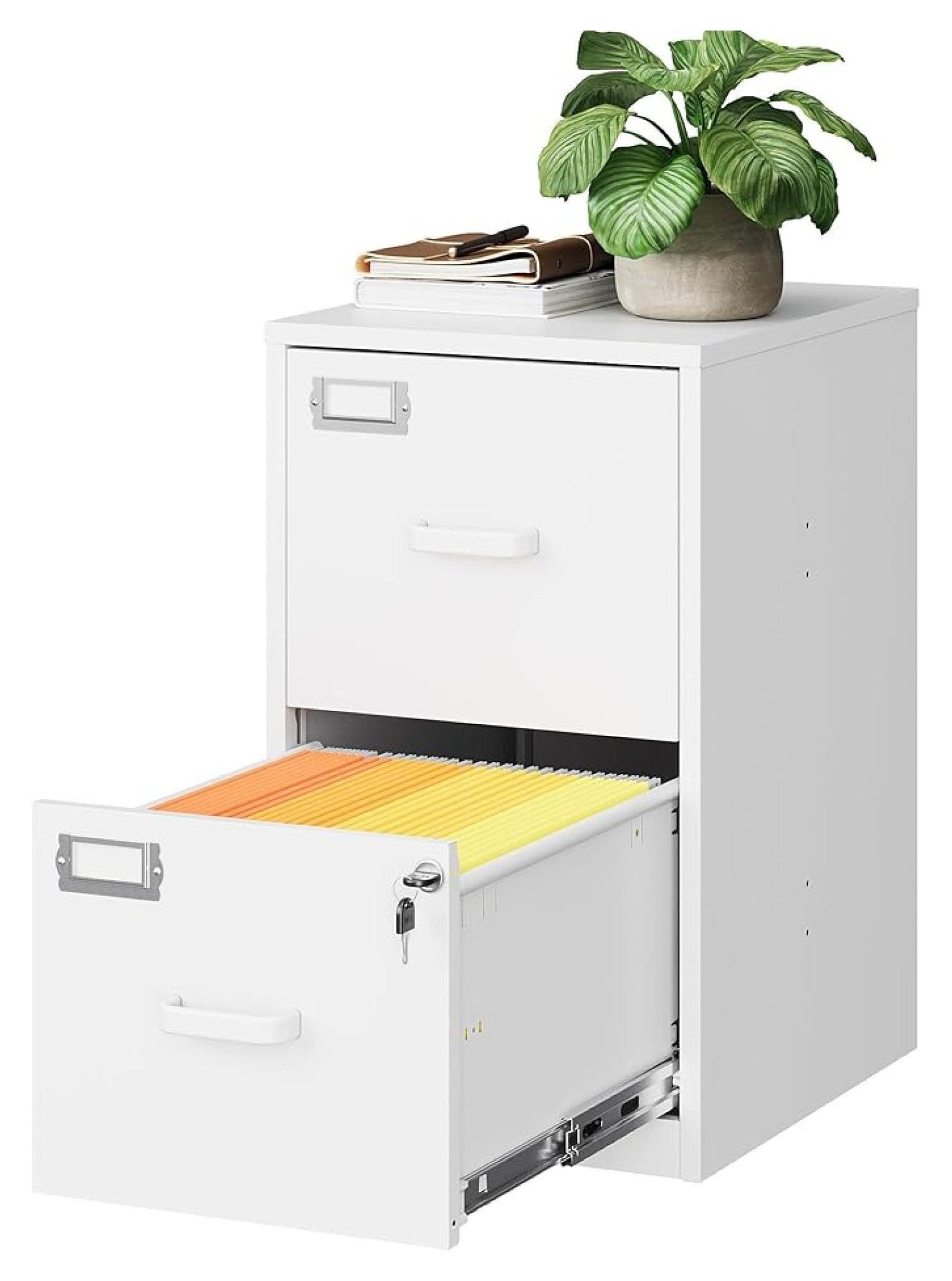 2 Drawer File Cabinet with Lock and ,Narrow Two Drawer Filing Cabinet ...