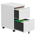 2 Drawer File Cabinet with Lock,Filing Cabinet for Home Office,Small ...