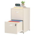 2 Drawer File Cabinet with Lock,Small Filing Cabinet for Home Office ...