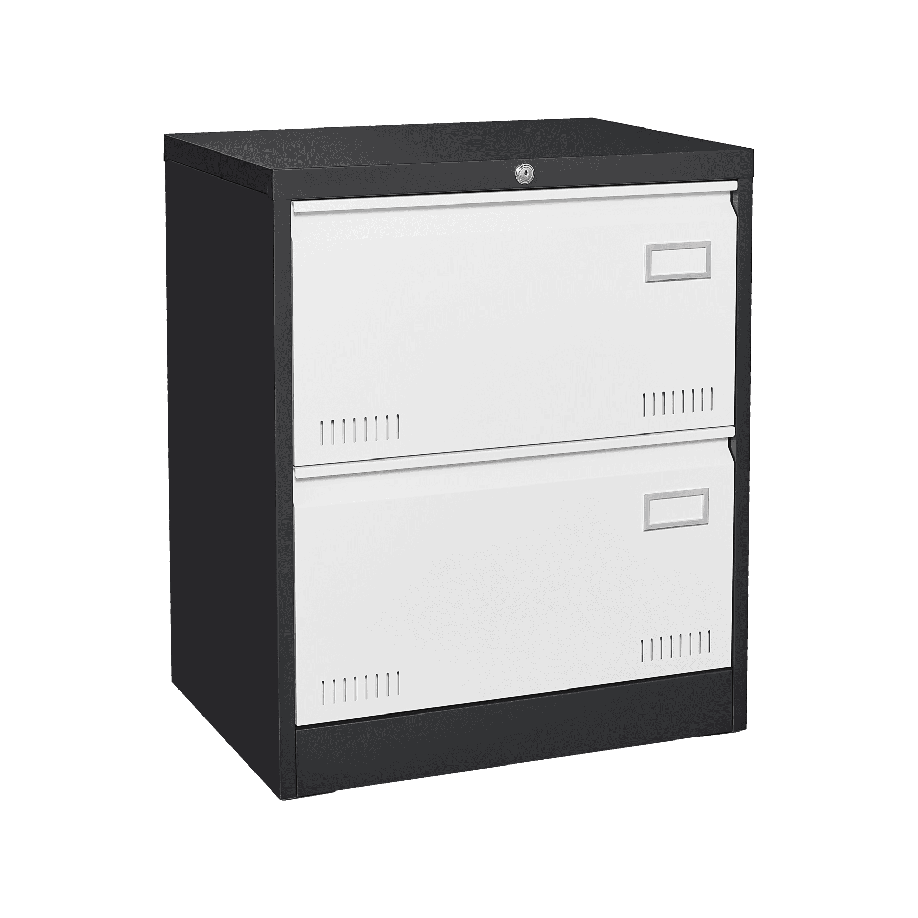 2 Drawer Lateral File Cabinet, Lateral Metal Filing Cabinet with Lock ...