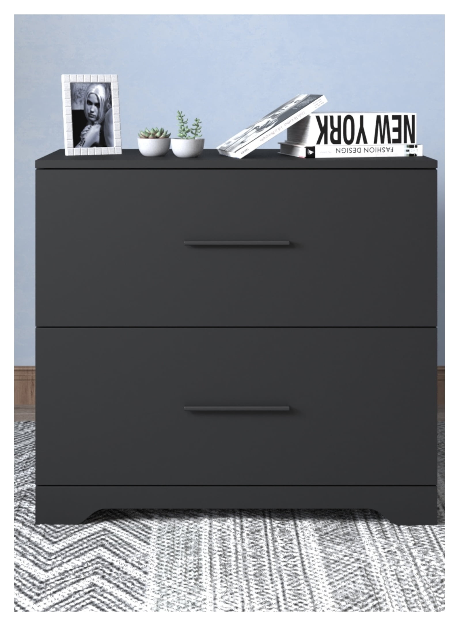 2 -Drawer Lateral Filing Cabinet,Storage Filing Cabinet for Home Office ...
