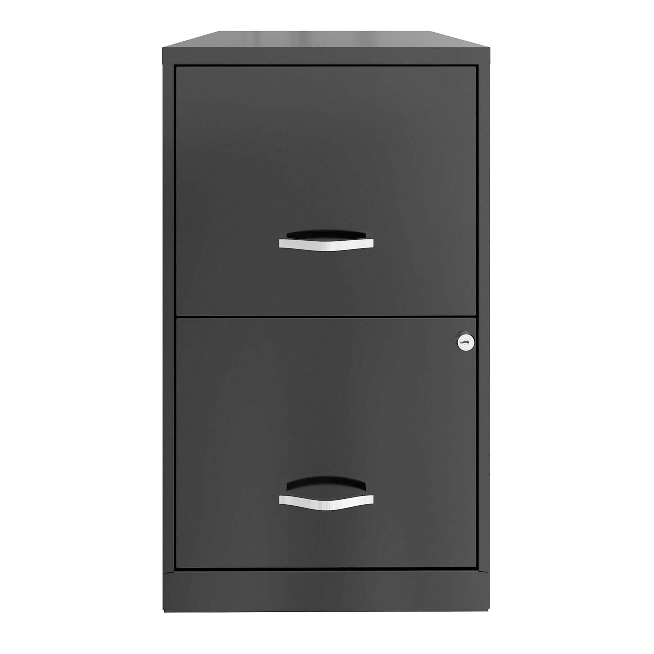 2-Drawer Locking File Cabinet, Steel, Letter-Size, Pre-Assembled, 14.2 ...