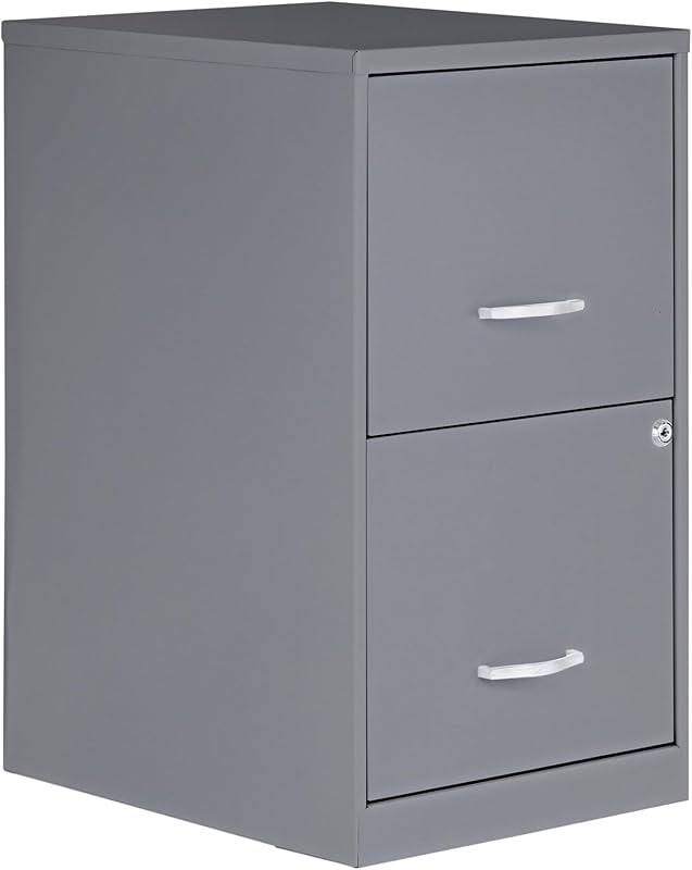 2 Drawer Locking Filing Cabinet | Pre-Assembled Steel Construction ...