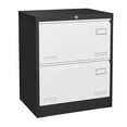 2 Drawer Vertical File Cabinet, Metal Lockable File Cabinet With Lock ...