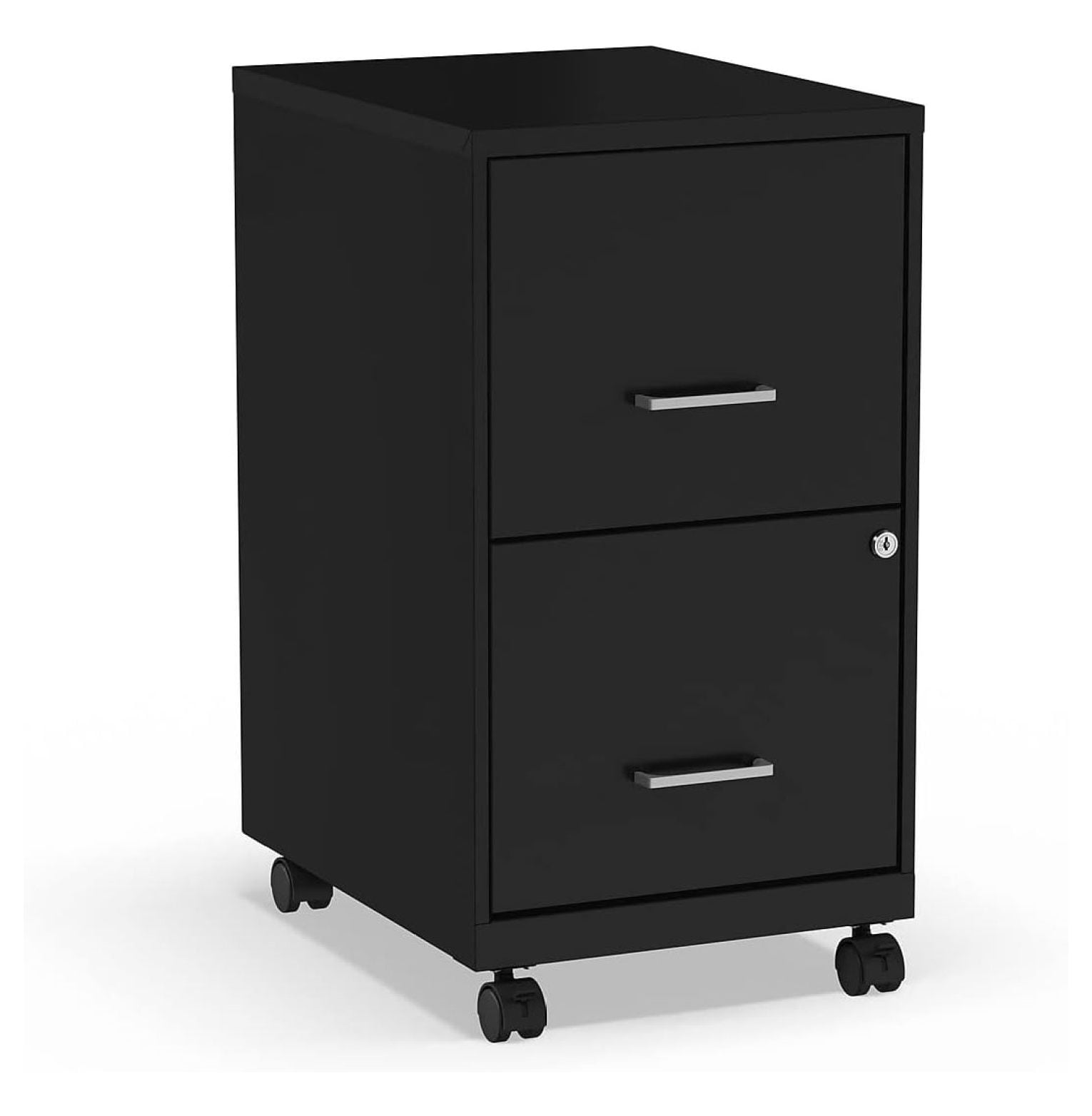 2-Drawer Vertical Locking File Cabinet (Black, Sold as 1 Each) – Holds ...