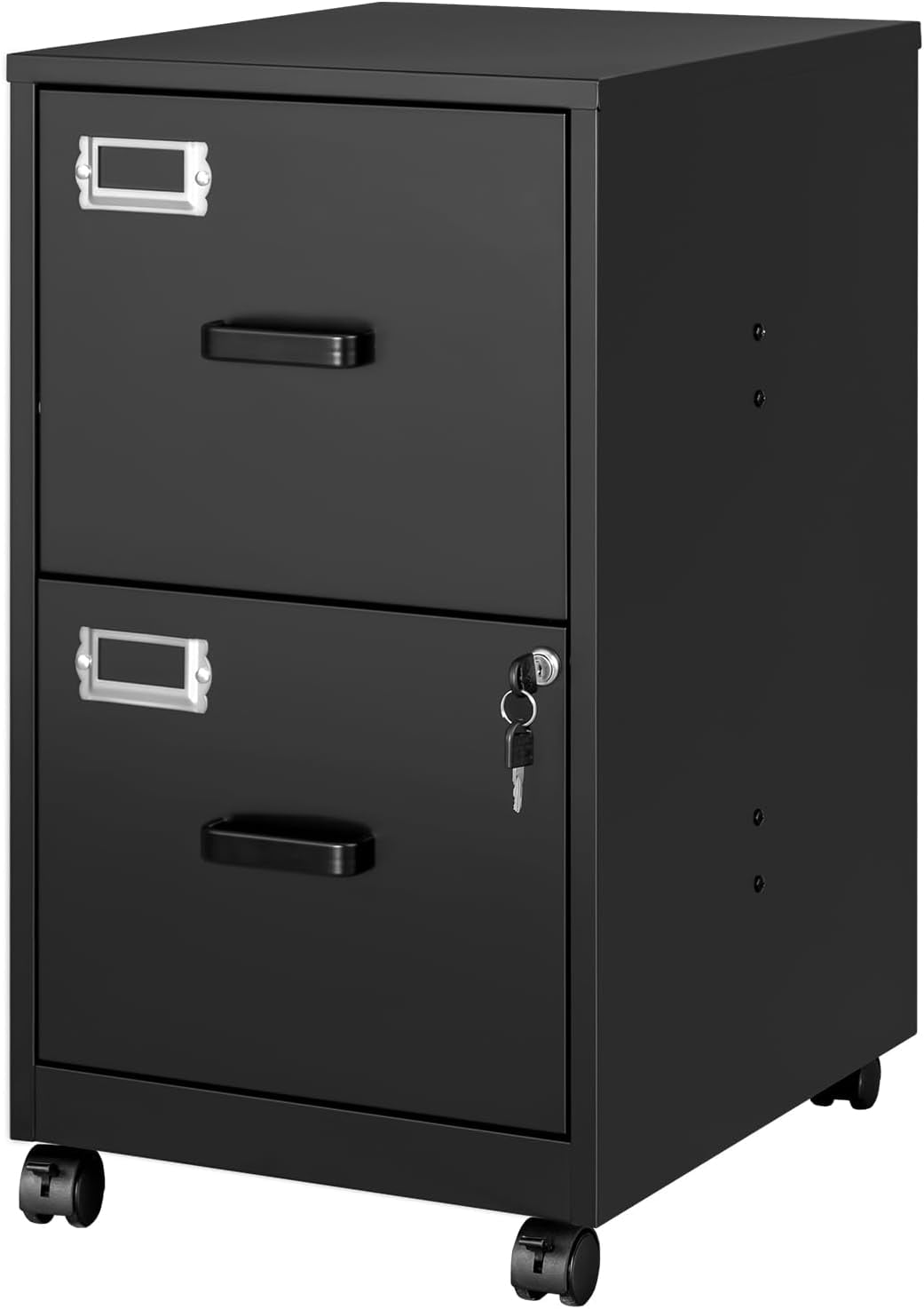2 Drawers File Cabinet with Lock Metal Vertical File Cabient with ...
