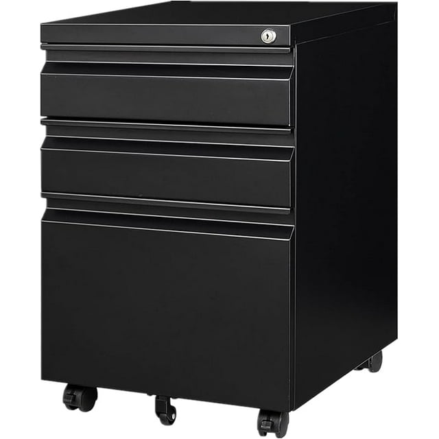 2 Drawers File Cabinet with Lock Metal Vertical File Cabient with ...