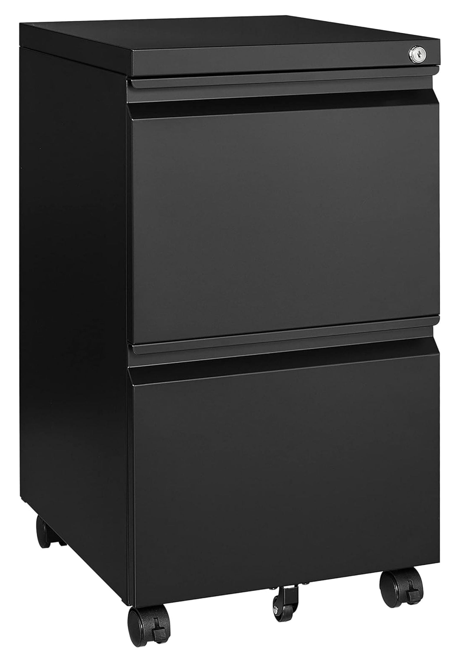 2 Drawers File Cabinet with Lock Metal Vertical File Cabient with ...