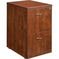 2 Drawers Vertical Wood Composite Lockable Filing Cabinet, Cherry - Walmart.com