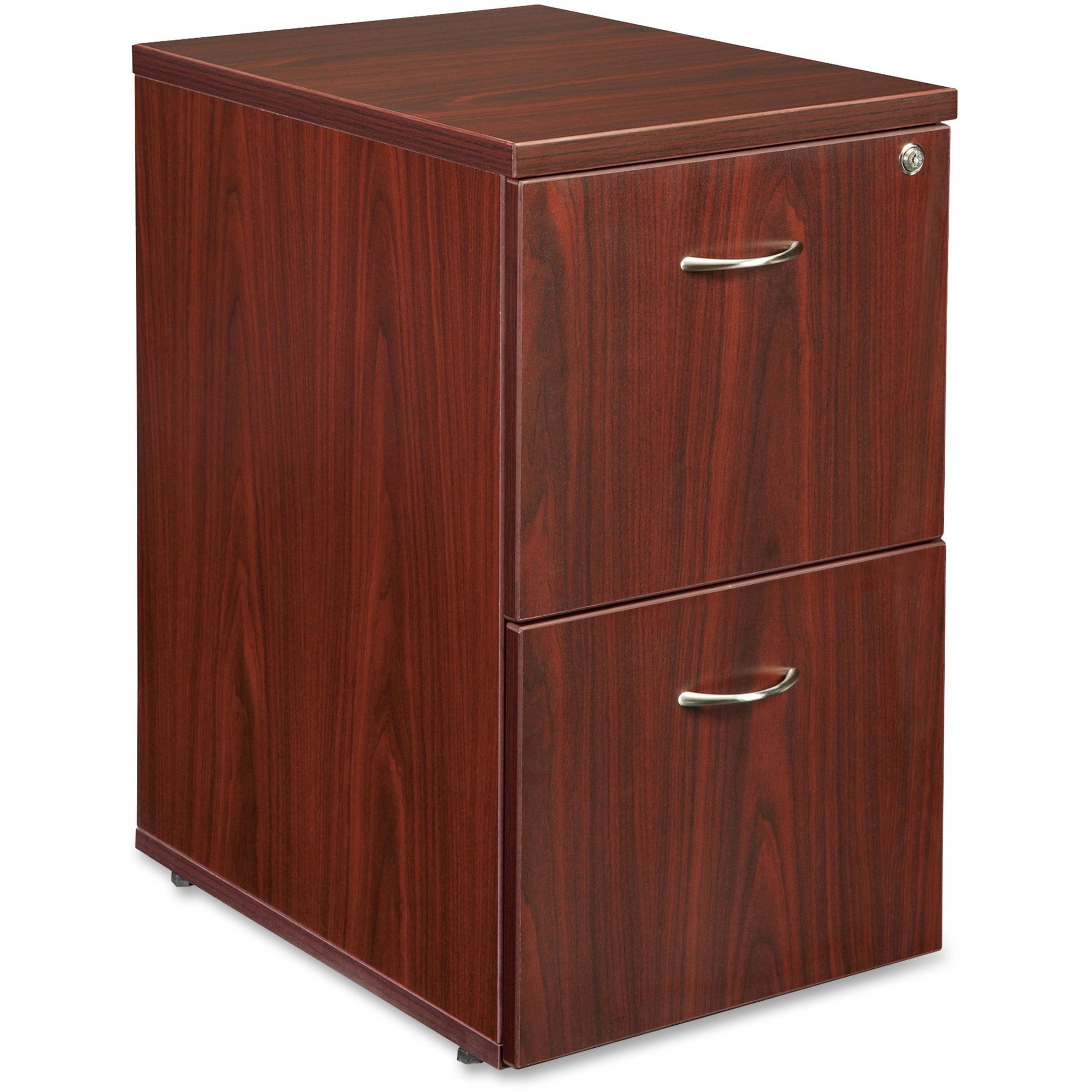 2 Drawers Vertical Wood Composite Lockable Filing Cabinet, - Walmart.com