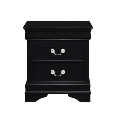 Coaster 200972-CO 2 Drawer Nightstand, Burnished Oak - Walmart.com