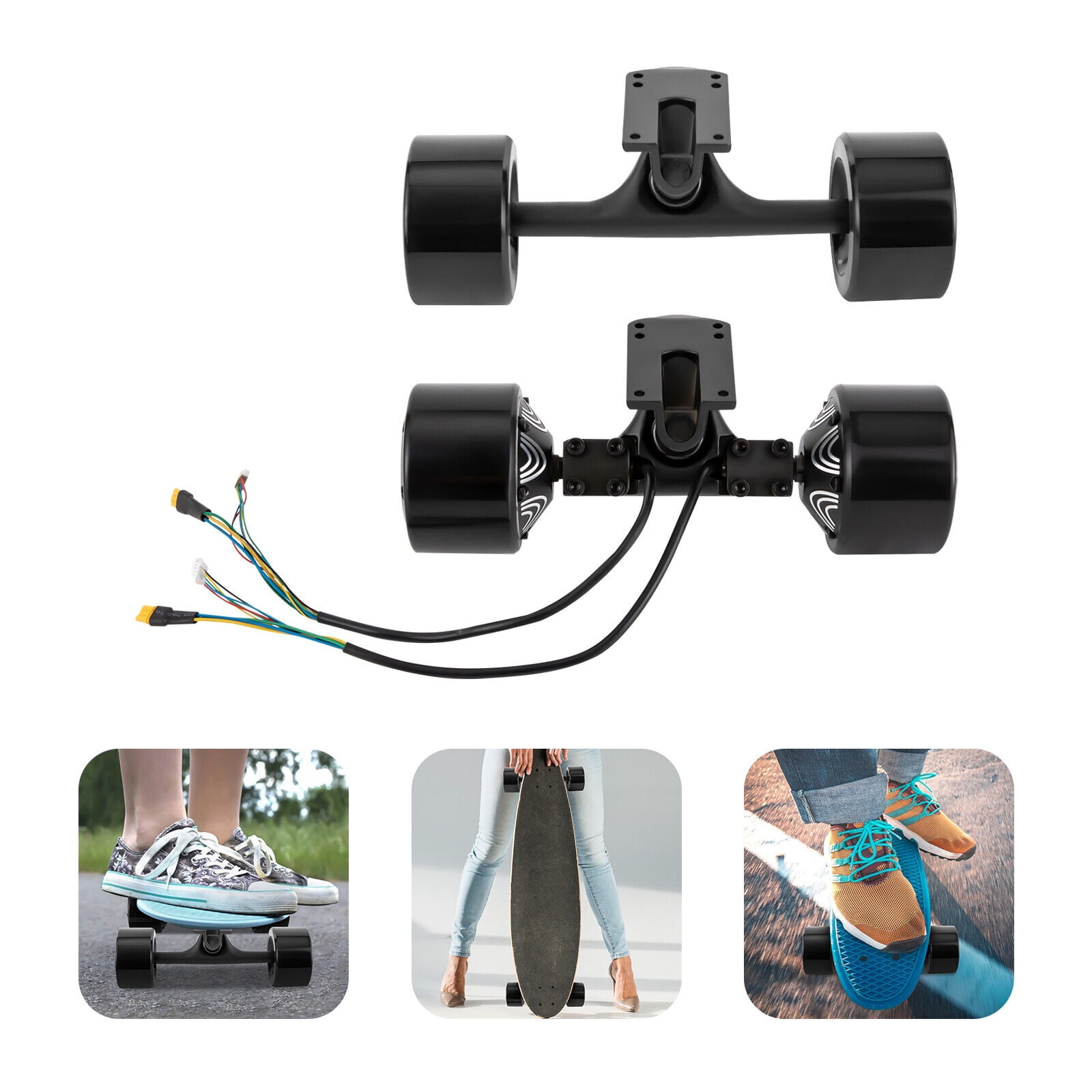 2* Drive Scooter Hub Motors 250W Dual Motor Set For Electric Skateboard ...