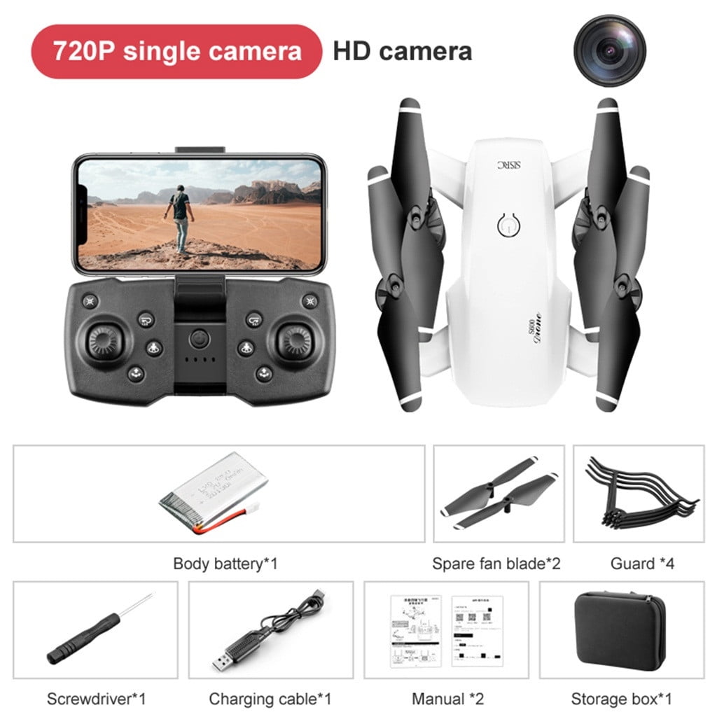 2 Drone with 6K Camera for Adults, 4K/30fps Video, 3-Axis Gimbal ...