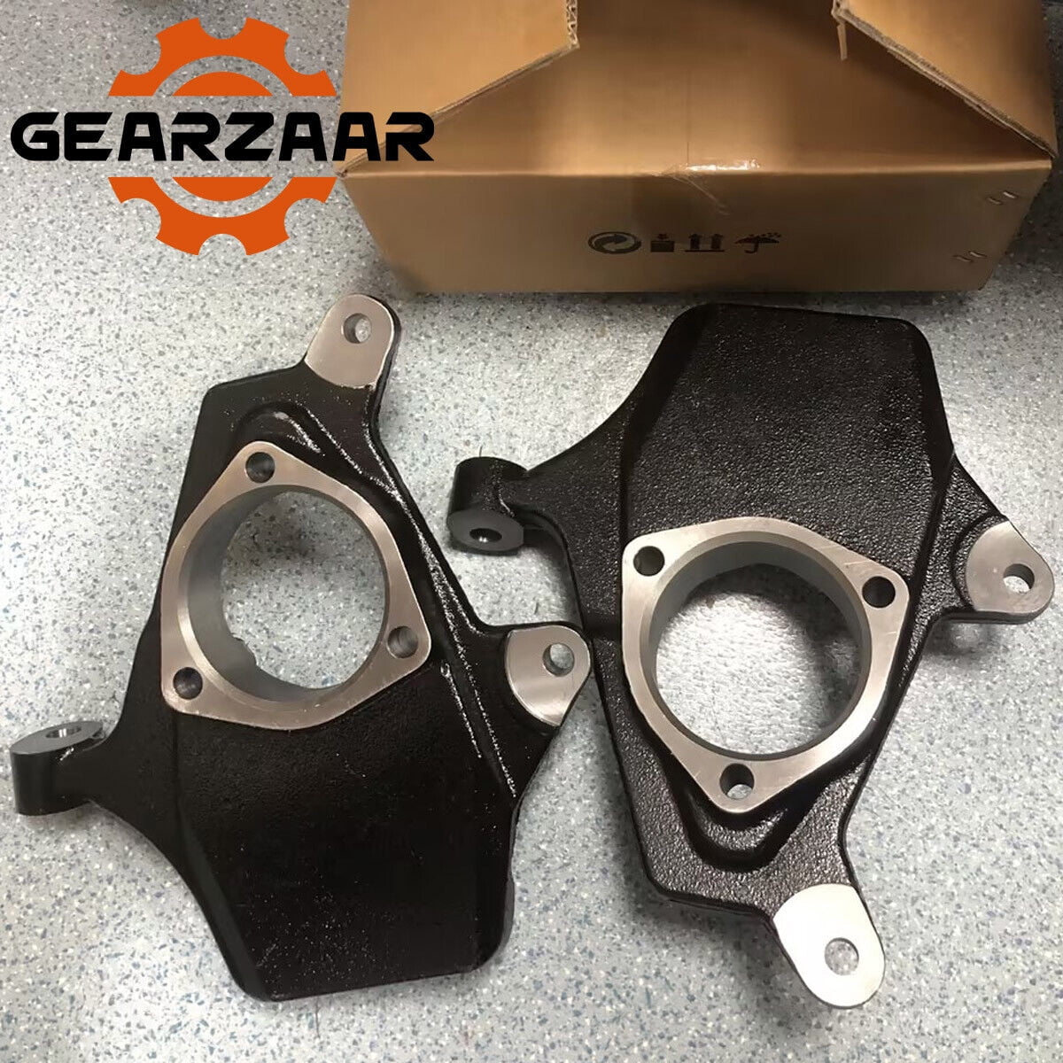 2" Drop Lowering Spindles For 07-16 Chevy Silverado GMC Sierra 1500 2WD ...