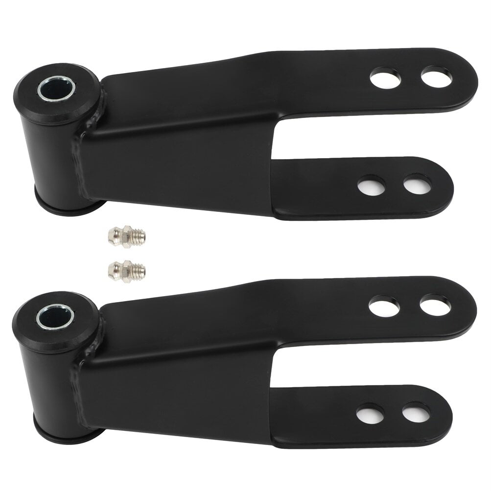 2" Drop Shackles Rear Lowering Shackle Kit 1999-2018 for Chevrolet ...