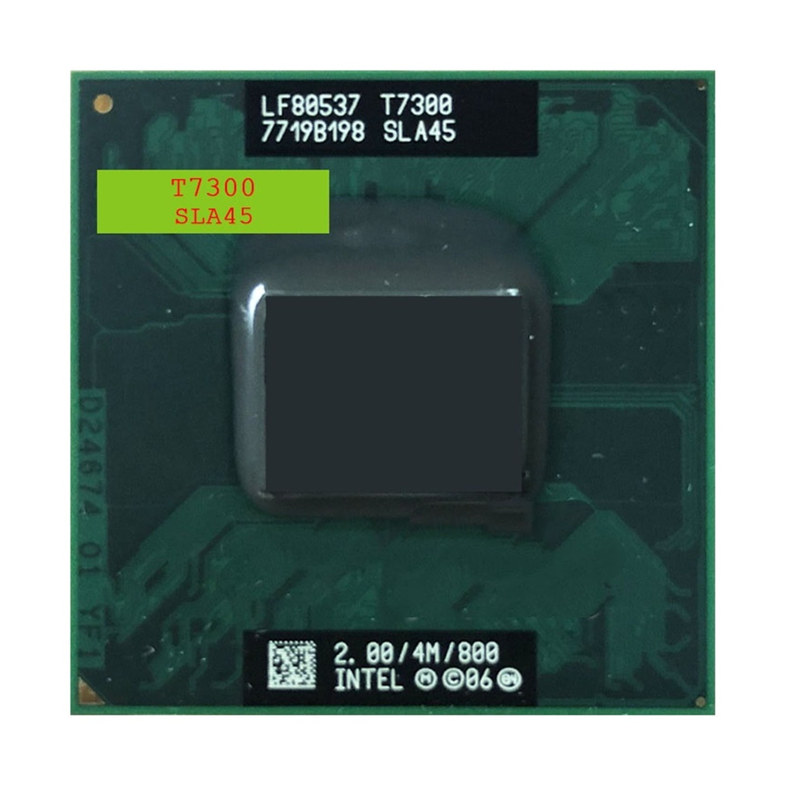 2 Duo T7300 SLA45 SLAMD 2.0 GHz Dual- Dual-Thread CPU Processor 4M 35W Socket P - Walmart.com