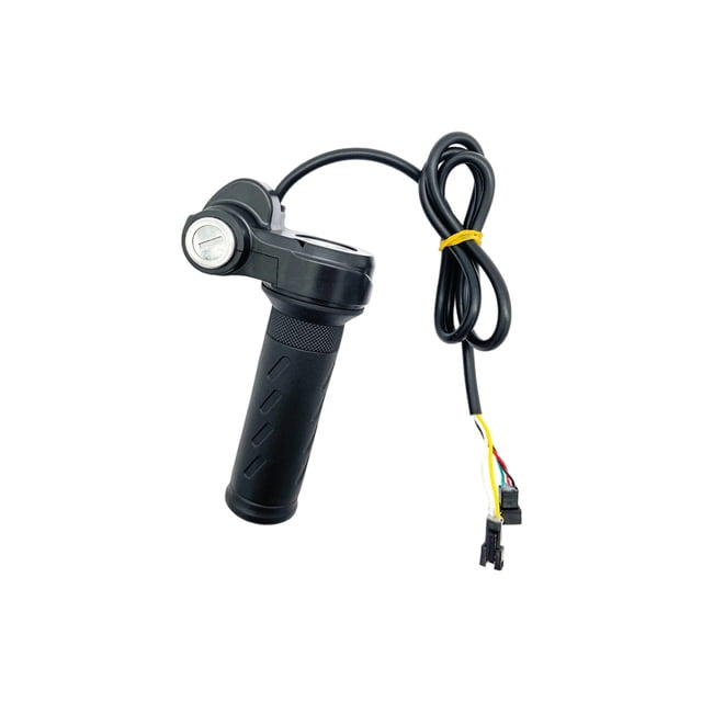 2. E-Bike Twist Grip Accelerator with Keys Anti-Slip Ergonomic Design ...