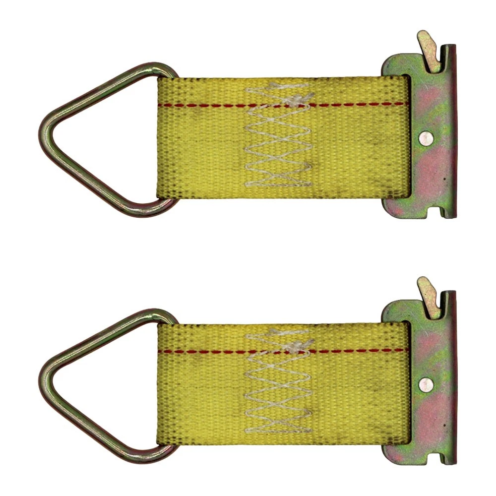 (2) E Track Fitting Rope Tie Off Enclosed Trailer Cargo Trailer Tie ...