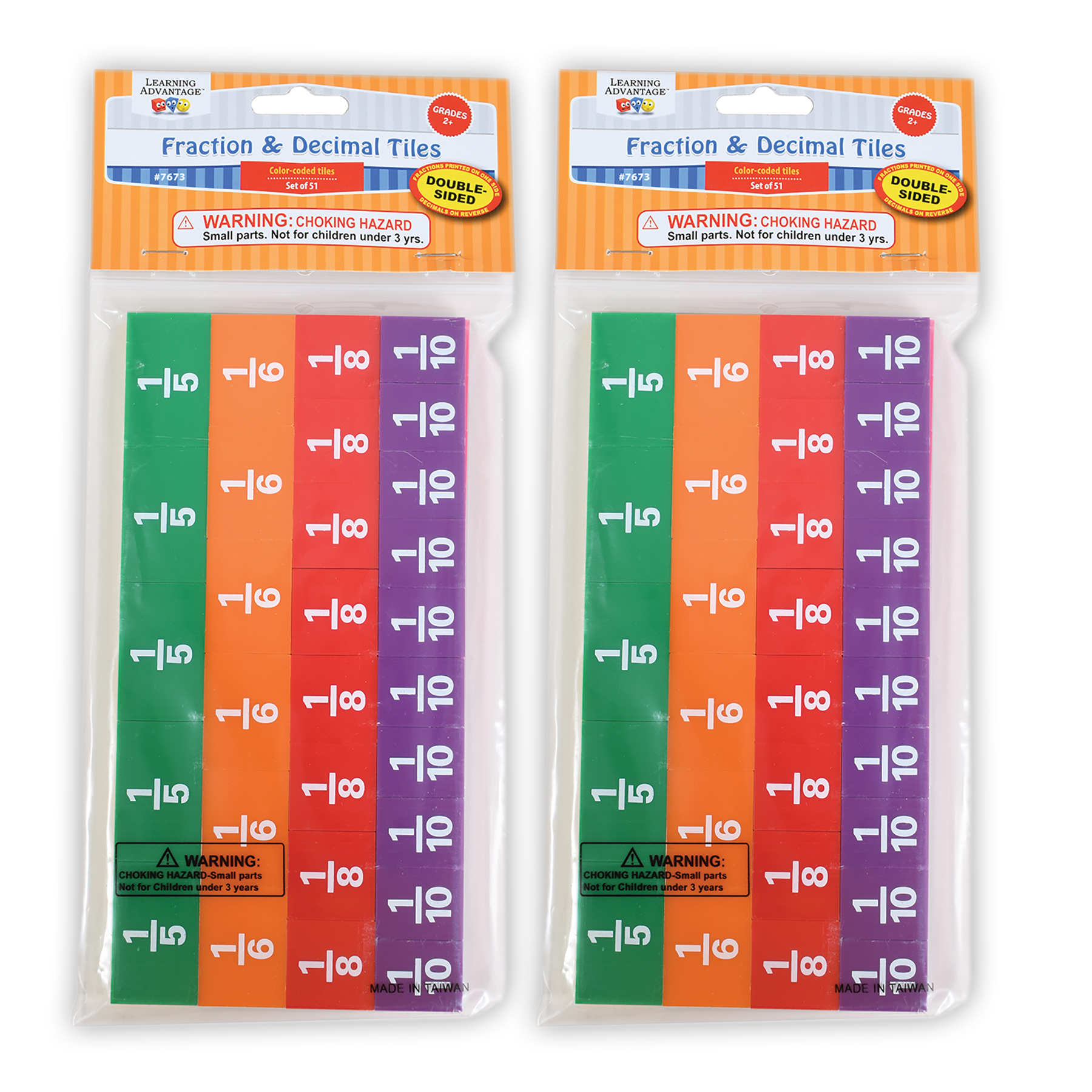 Learning Advantage Math & Counting Toys for Daycare Education - Walmart ...
