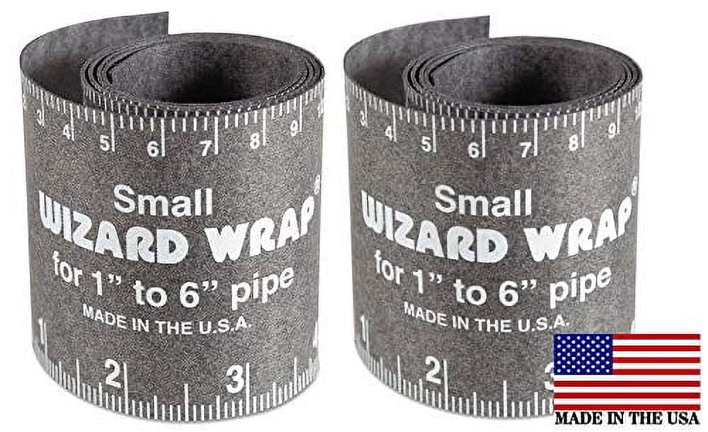 2 EACH Flange Wizard WW-16 Small Wrap 30 Long x 2-5/8 Wide For Pipe 1 ...