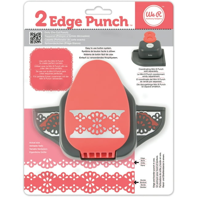 2 Edge Punch-Doily, 6", Pk 1, We R Memory Keepers - Walmart.com