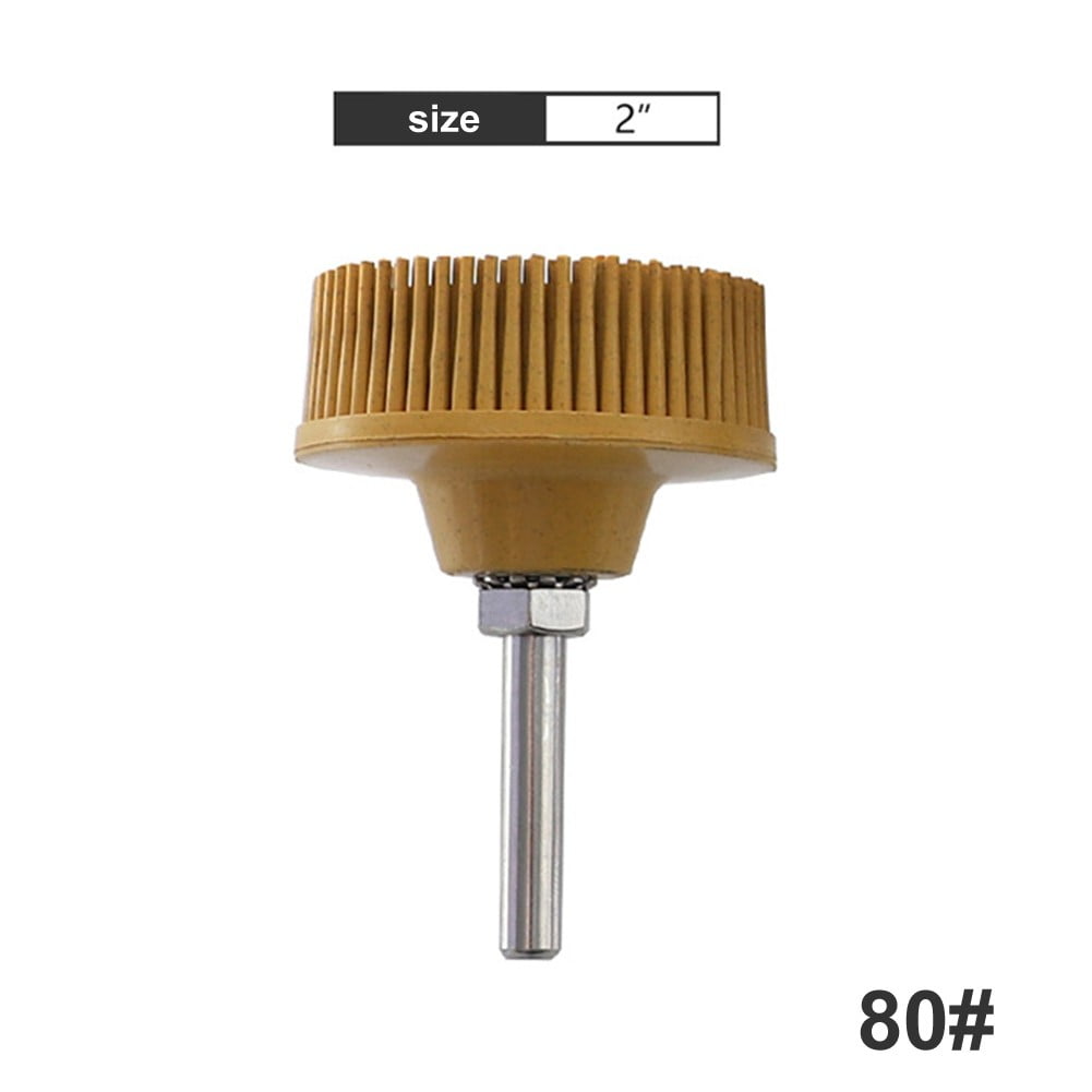 2'' Electric Drill Brush Diamond Abrasive Brush Metal Deburring And ...