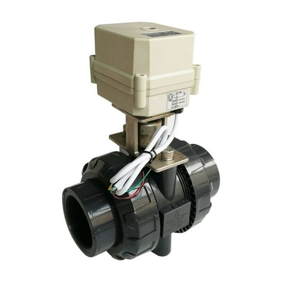 2'' Electric Motorized Ball Valve 3/4/7 Wires 10NM On/Off 15 Sec For ...