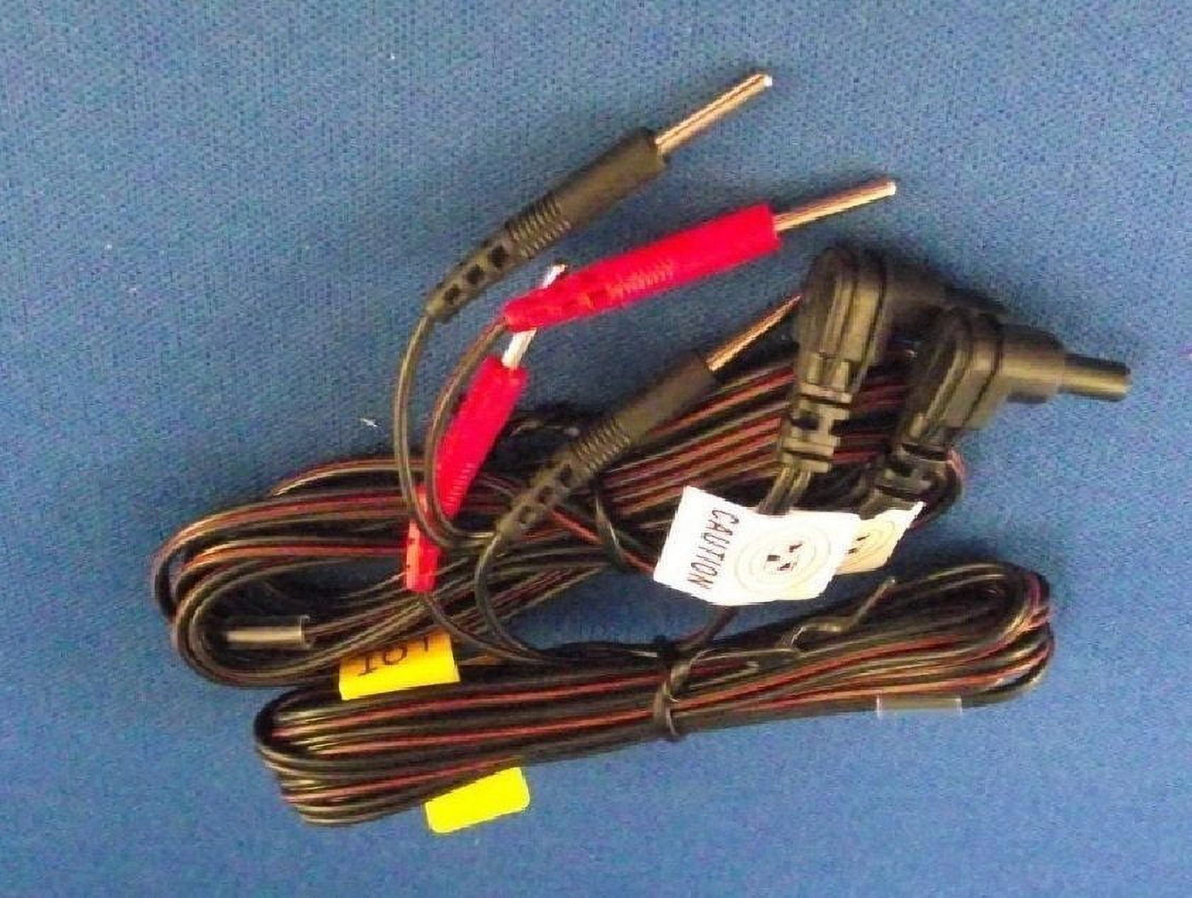 2 Electrode TENS Unit Lead Wires w/ Pin Connectors 45" - Walmart.com