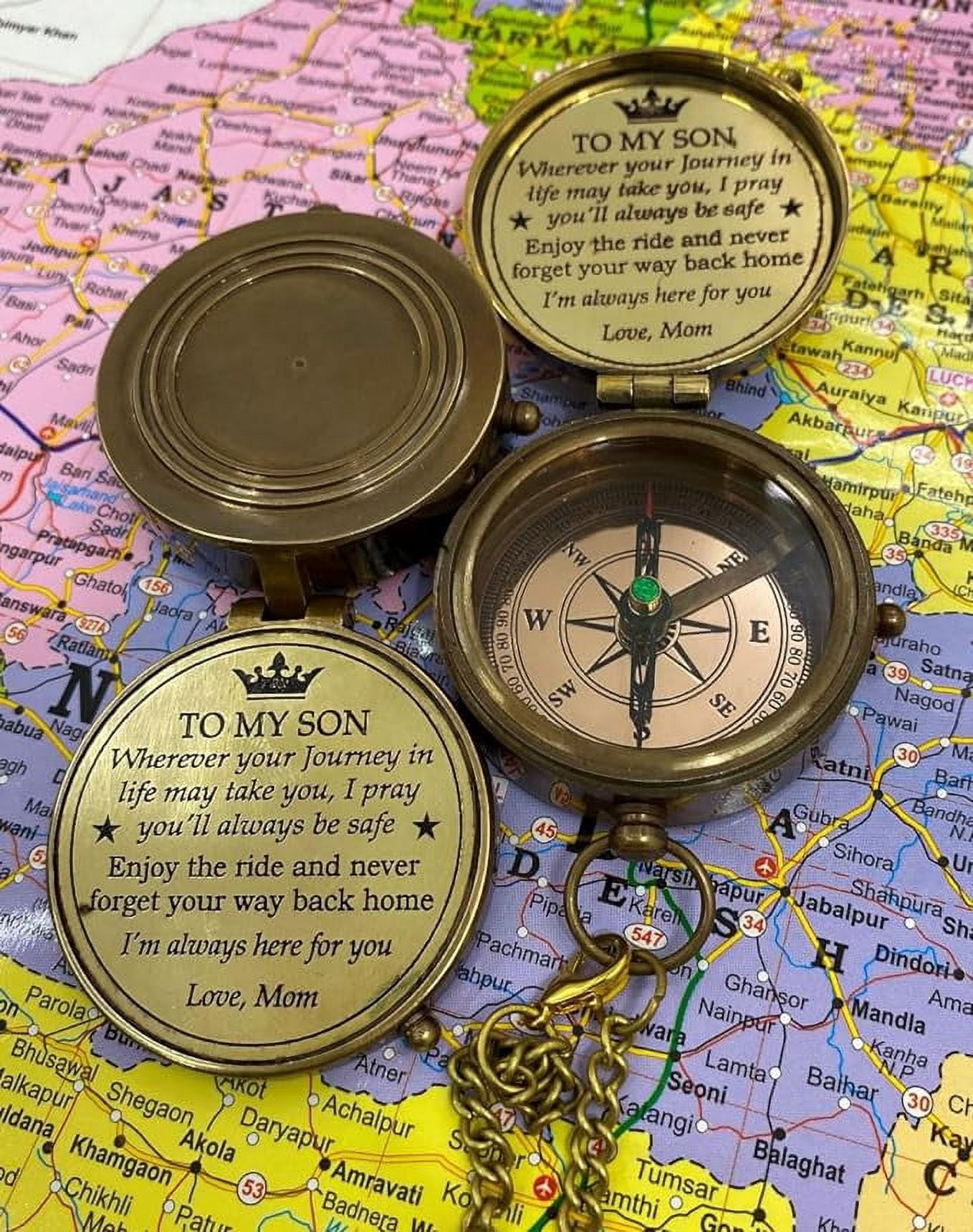 Engraved Compass Son