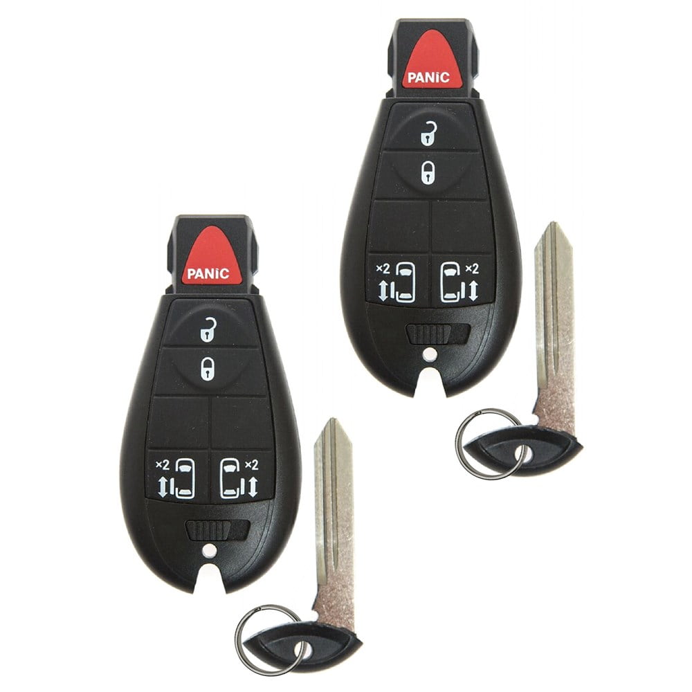 2 FOR 2008 - 2019 Dodge Grand Caravan Fobik Key 5B FCC# IYZ-C01C 433MHZ ...