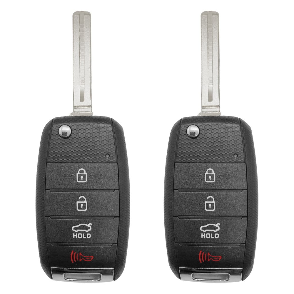 2 FOR 2014 2015 KIA OPTIMA REMOTE FLIP KEY FOB NYODD4TX1306-TFL 95430 ...