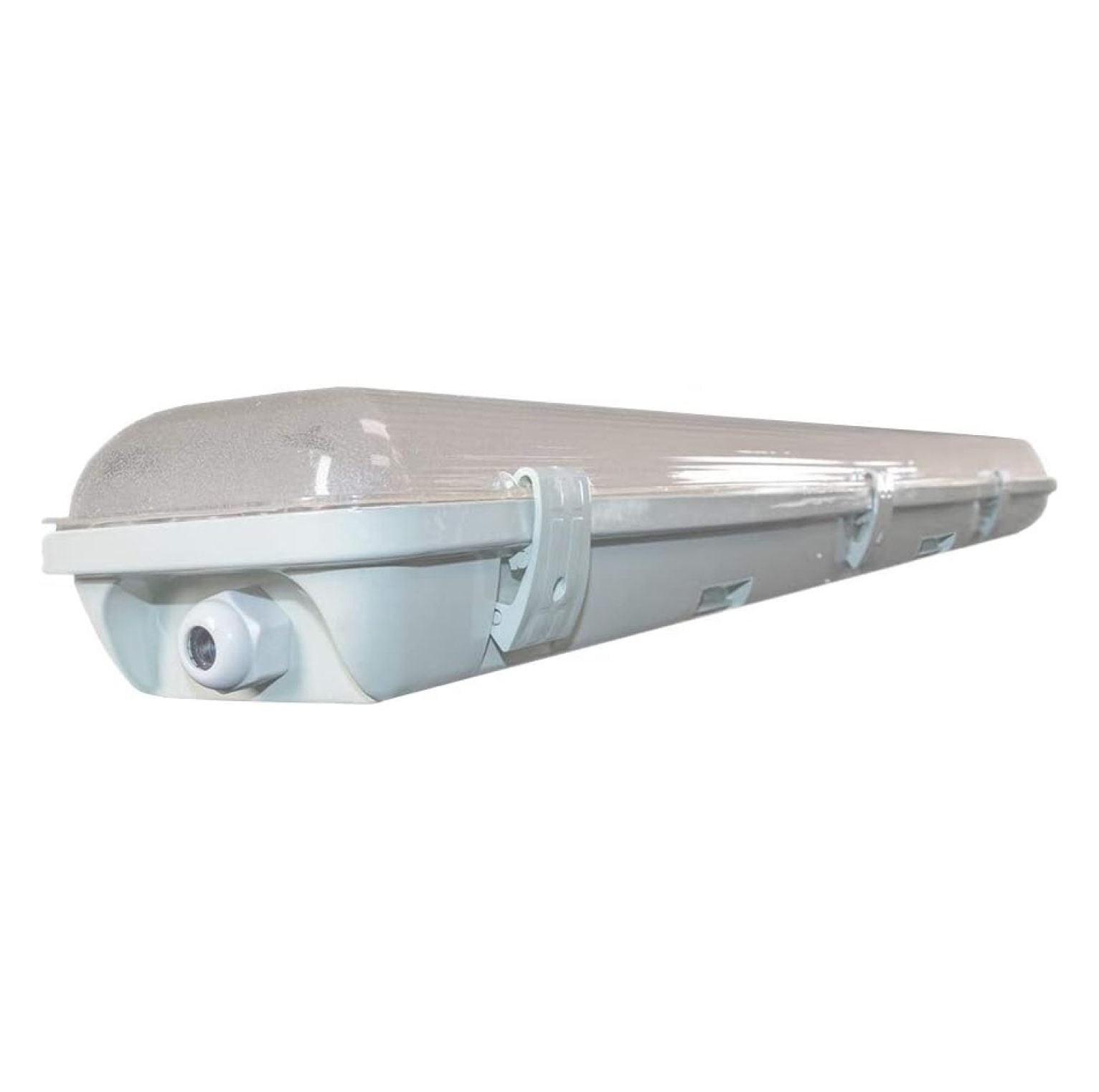 2 FT 6500K 36W LED Vapor Tight Lights | Indoor/Outdoor Hardwired IP65 ...